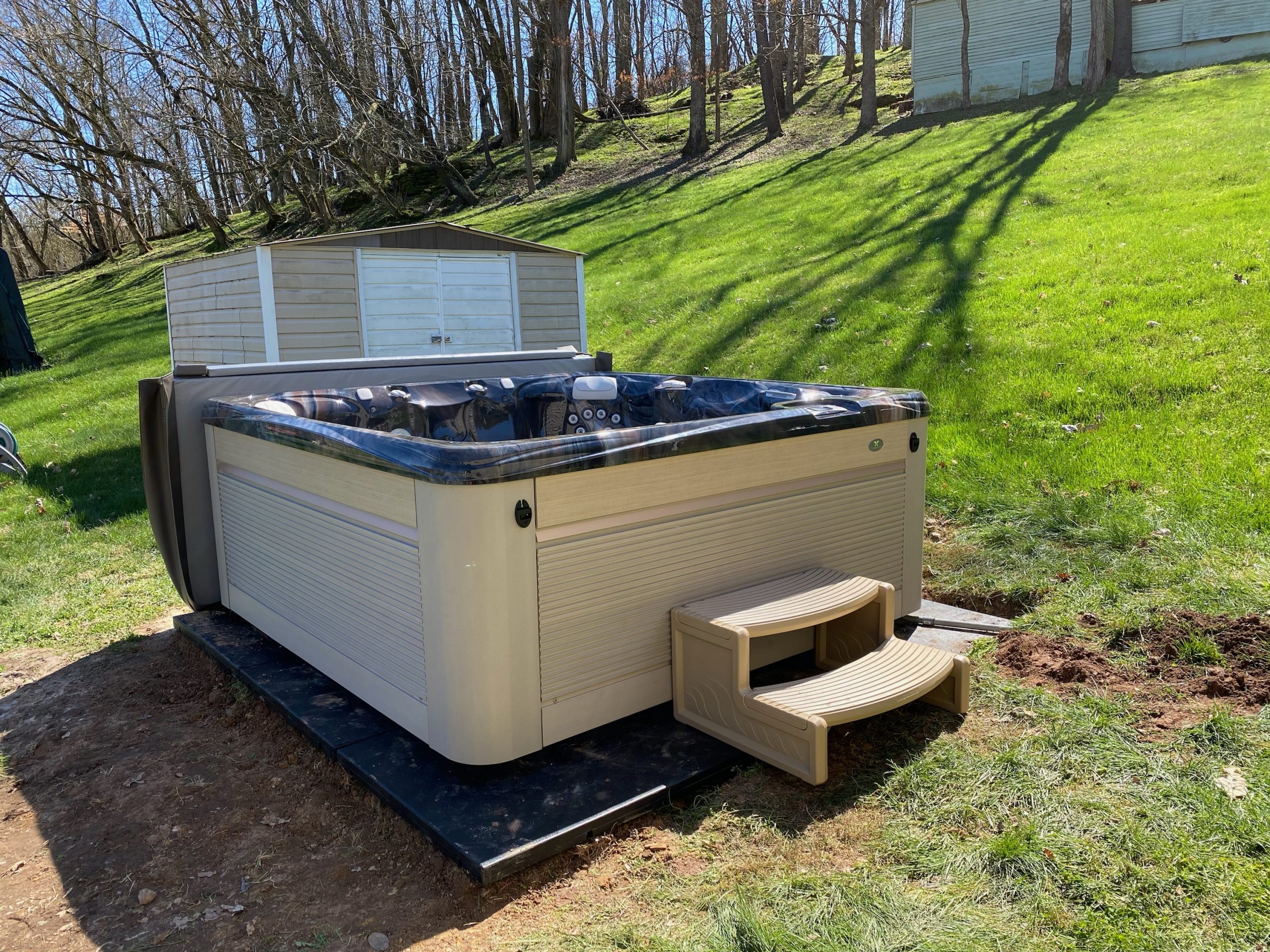 Hot Tub Installs - Southern Pools and Spas