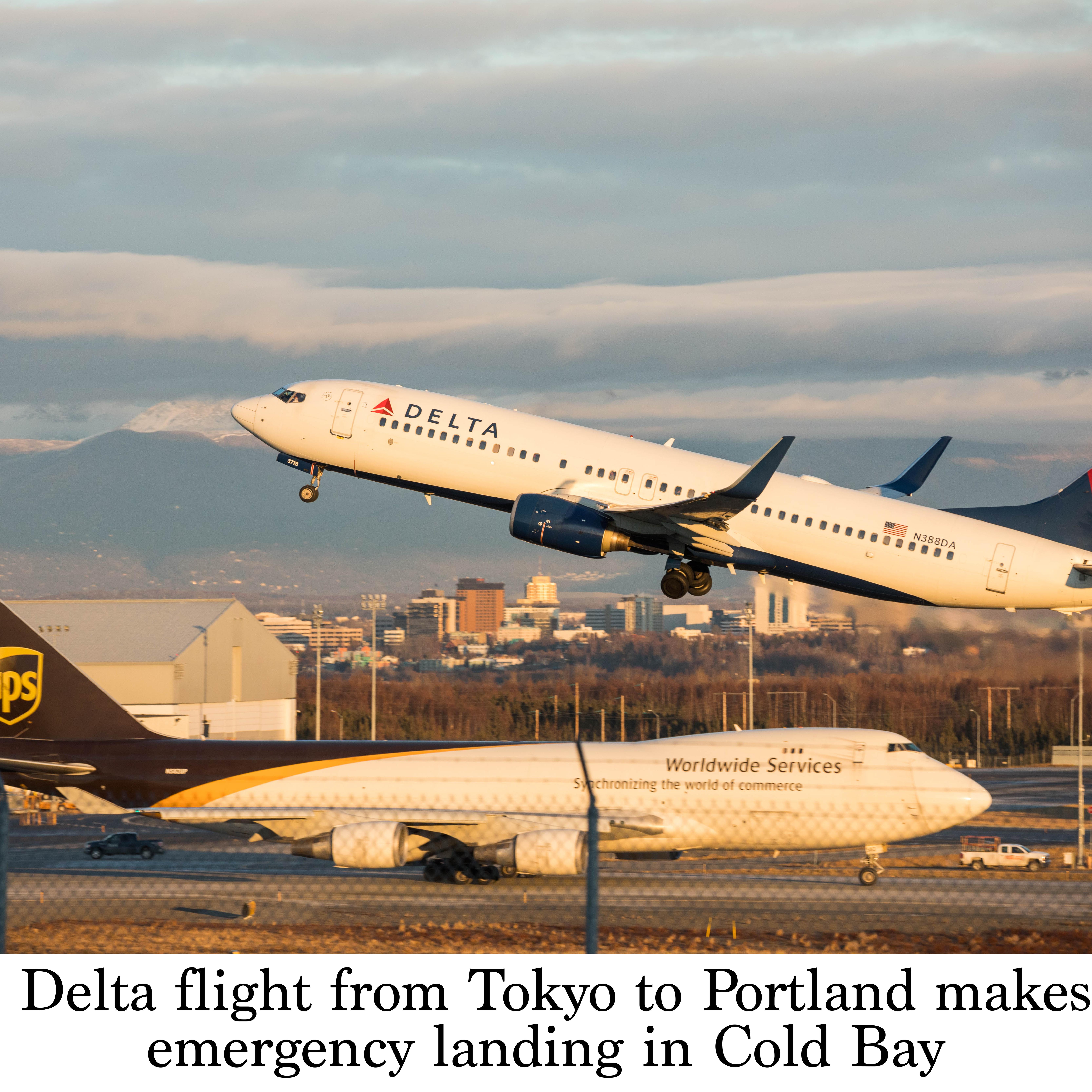 Delta Airplane Take Off
