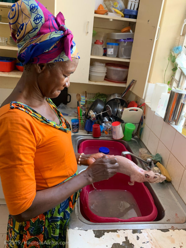 Giant Rat for Dinner - The Hauns in Africa