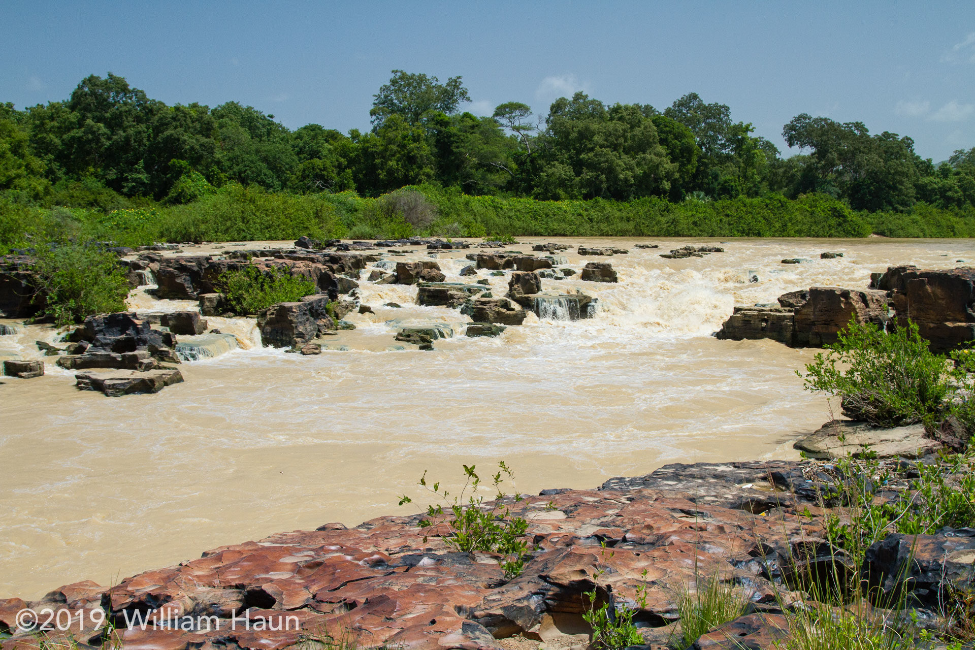 White Volta River Rapids - Ghana's North East Region