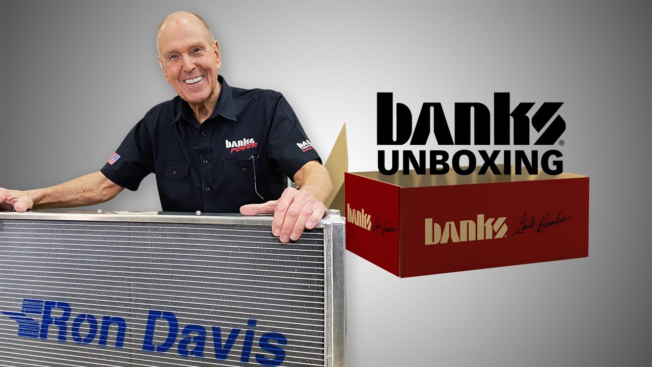 Unboxing a Ron Davis Racing Radiator - Banks Power
