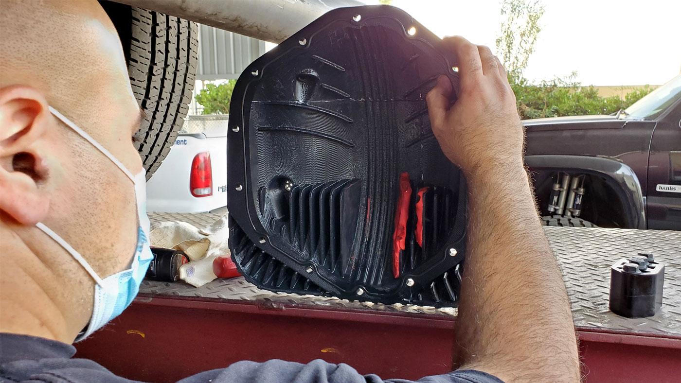 '19 and Up RAM Rear End Differential Cover - Banks Power