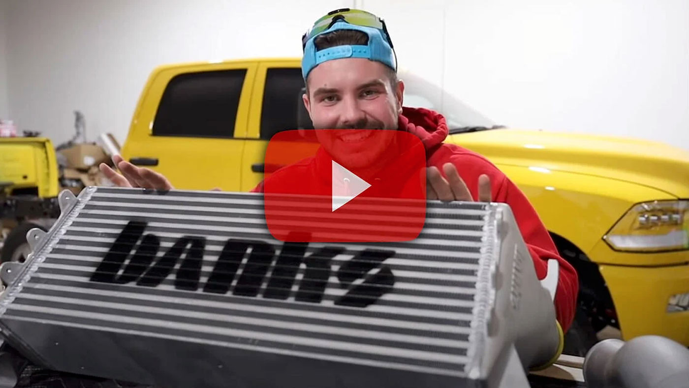 Biggest Intercooler I could FIT on my Cummins! - Banks Power