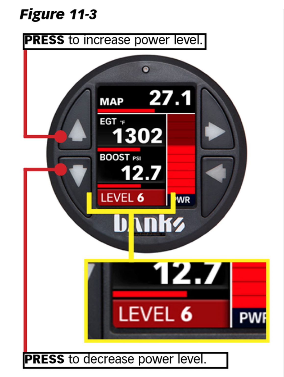 97654 iDash 1.8 DataMonster with Super Gauge or Banks Modules (If ...