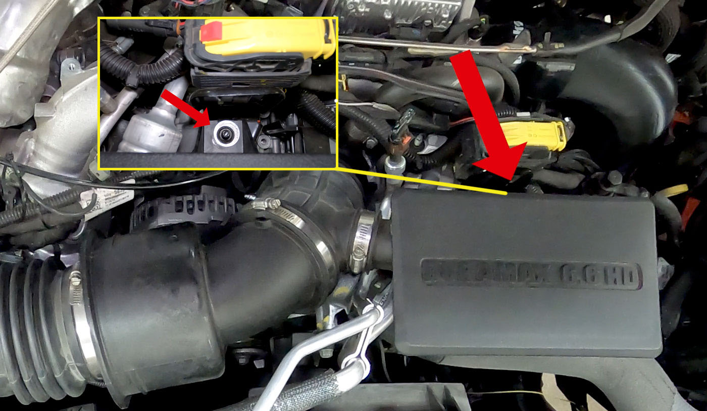 97713 Intake Resonator Delete for 2020-2022 Chevy/GMC 6.6L Duramax L5P ...