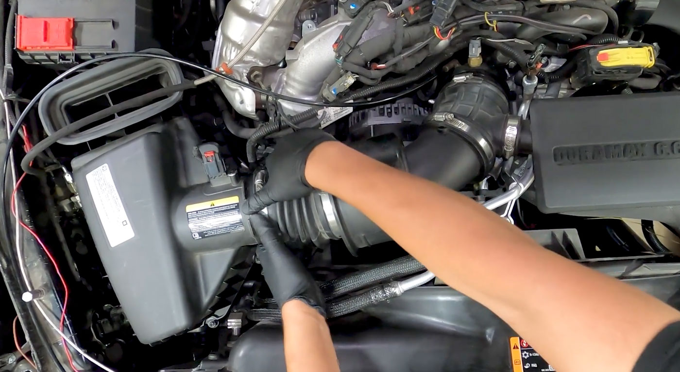 97713 Intake Resonator Delete for 2020-2022 Chevy/GMC 6.6L Duramax L5P ...