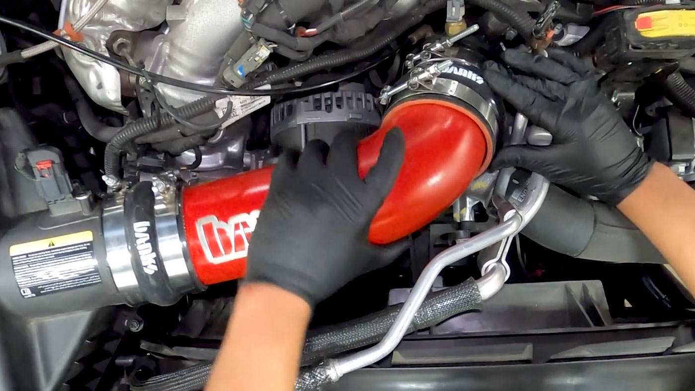 97713 Intake Resonator Delete for 2020-2022 Chevy/GMC 6.6L Duramax L5P ...