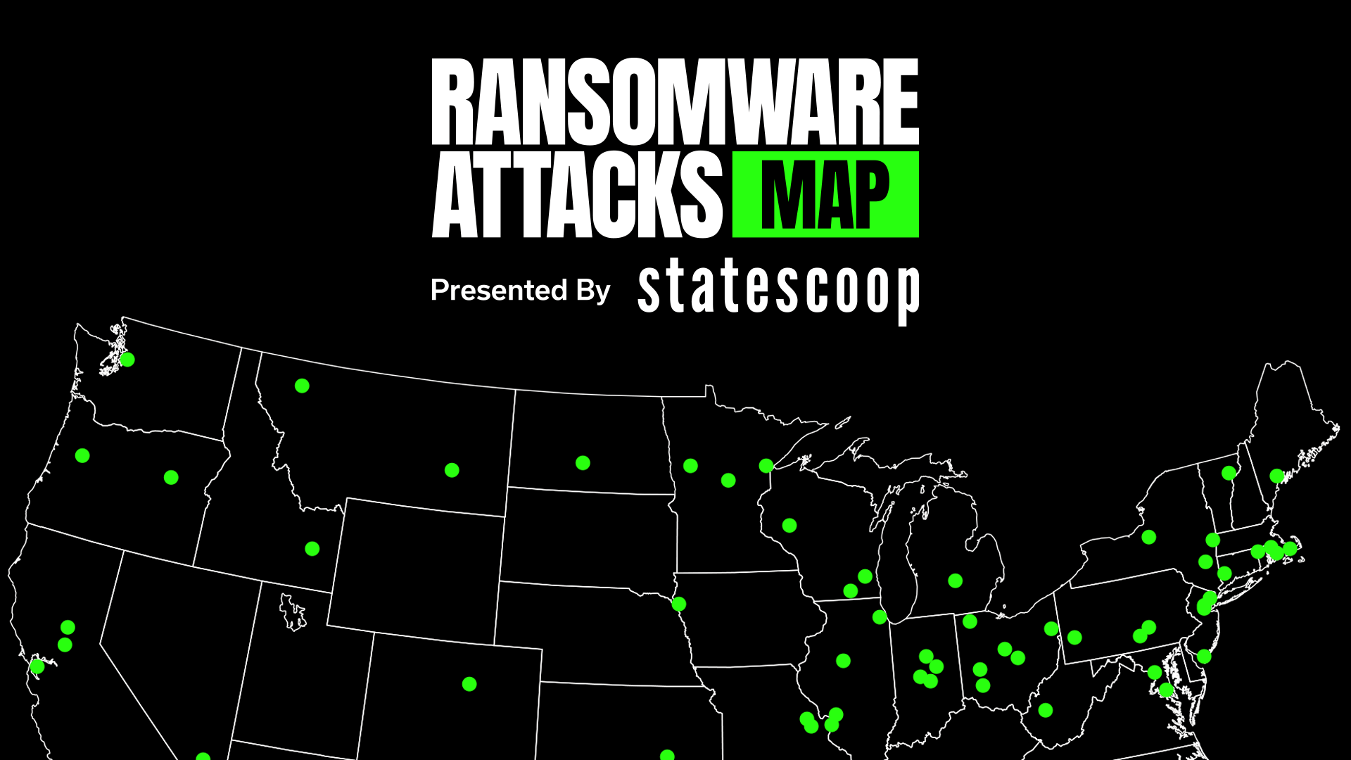 Ransomware Attacks Map | StateScoop