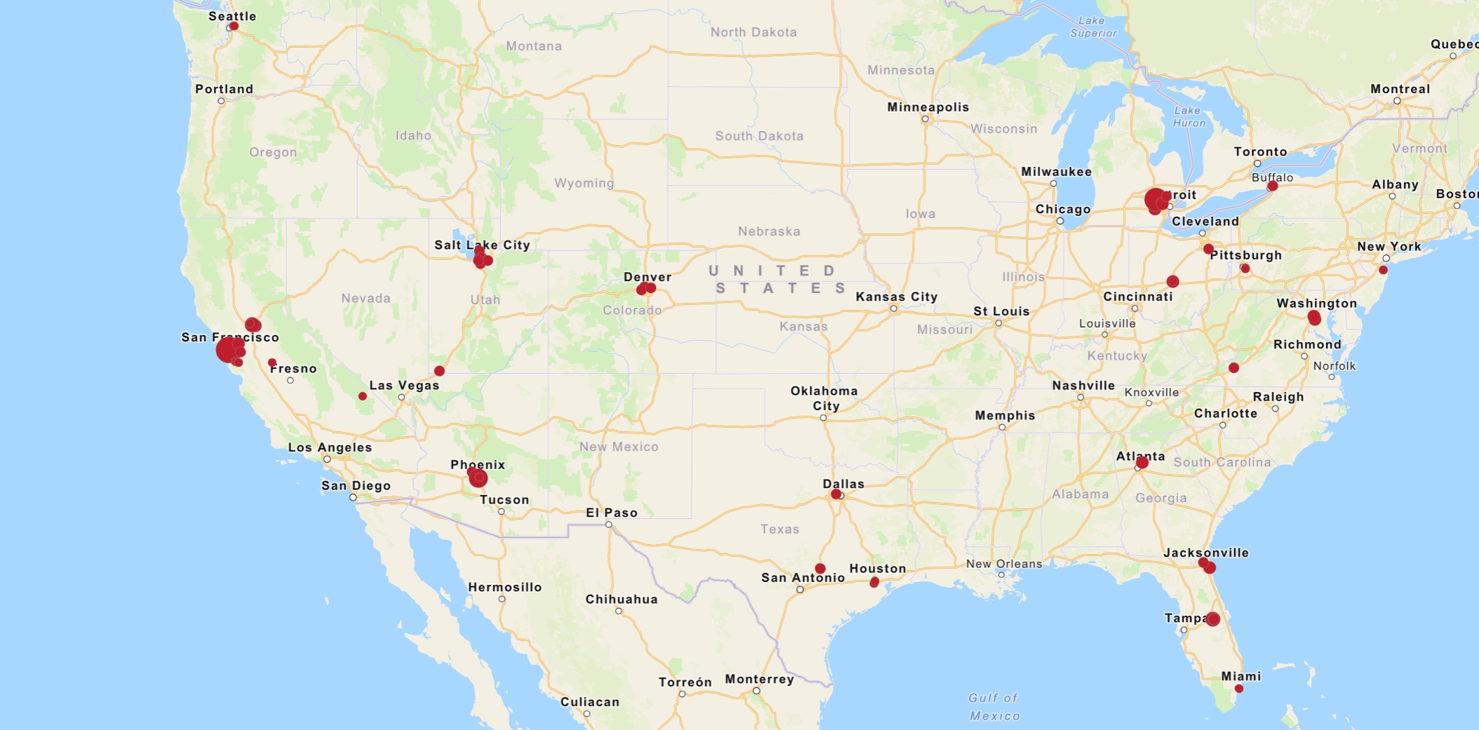 New autonomous vehicle map shows on-road test sites | StateScoop