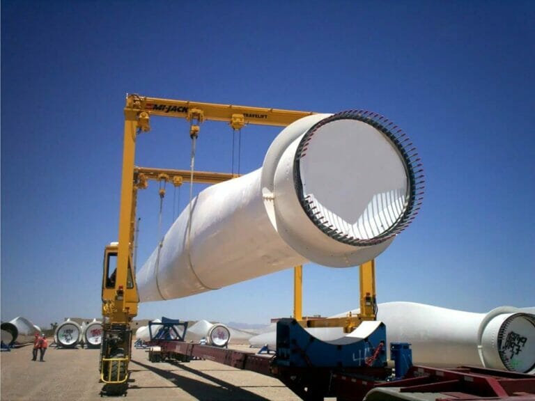 Wind Turbine Component Handling - Mi-Jack