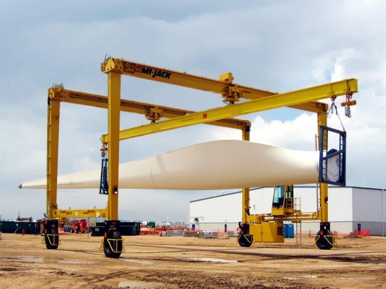 Wind Turbine Component Handling - Mi-Jack