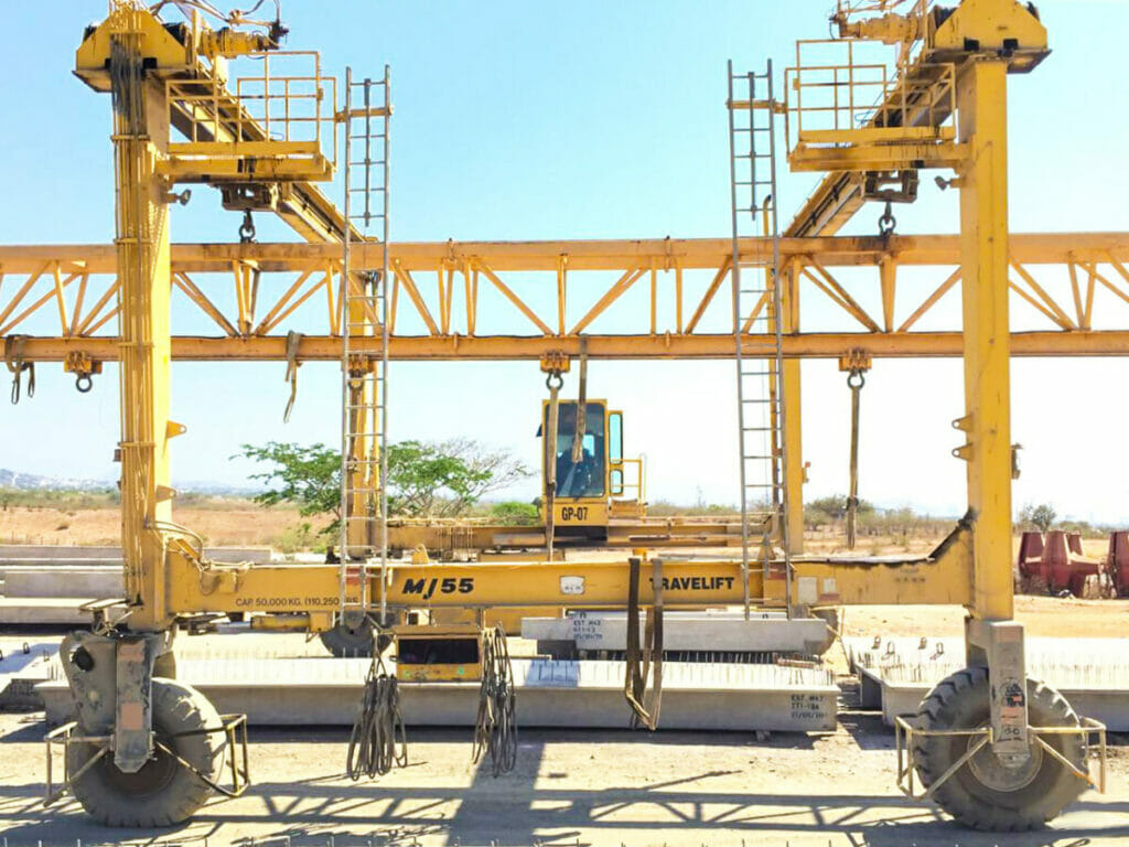 Used 2007 Mi-Jack MJ55 Gantry Crane - Mi-Jack