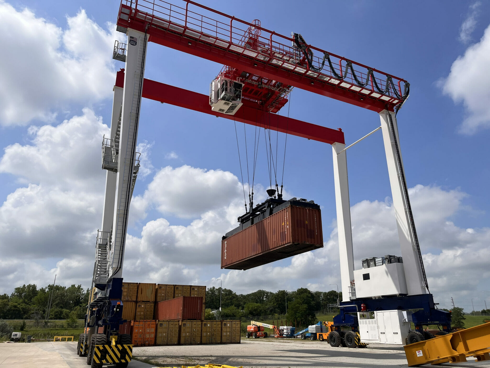 JL1400P | Electric RTG Crane - Mi-Jack