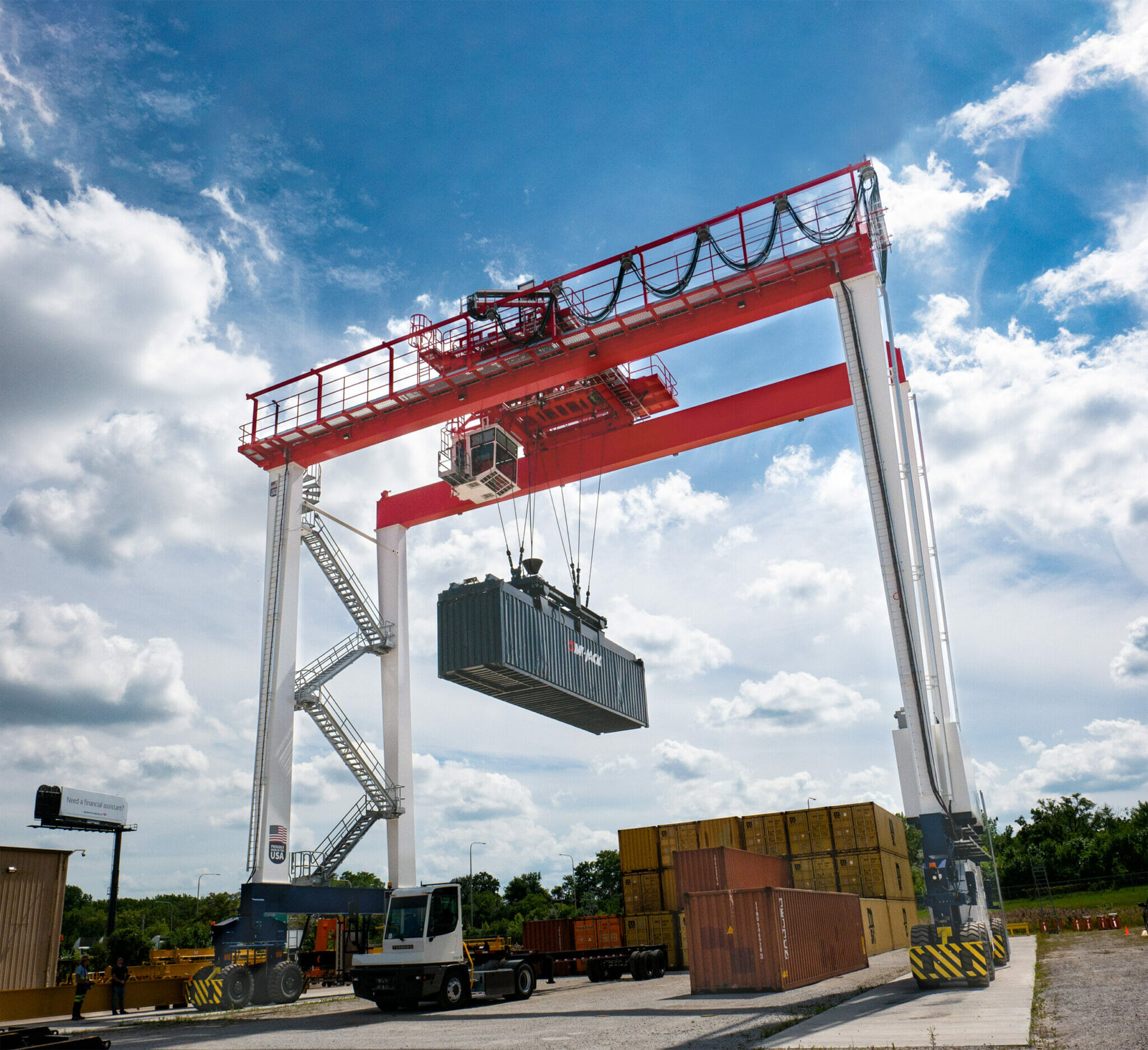 JL1400P | Electric RTG Crane - Mi-Jack