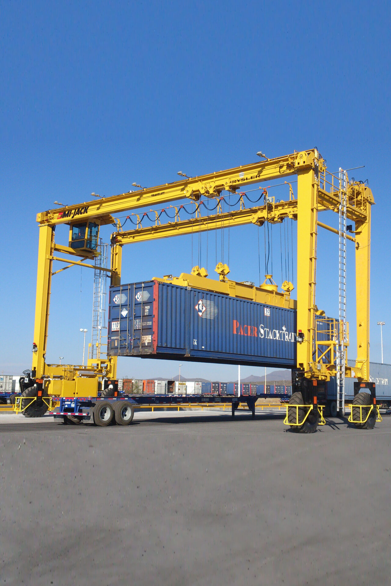 Travelift MJ50HDC | Rubber Tire Gantry Crane | Mi-Jack