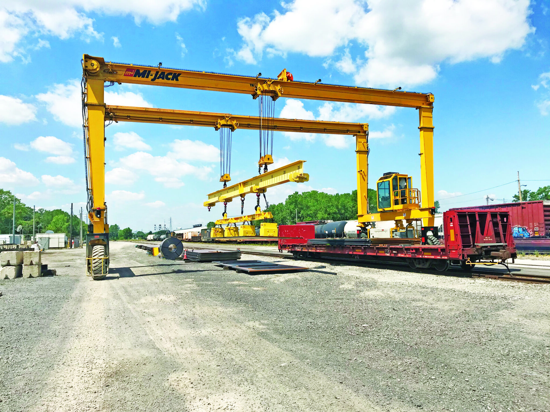 Travelift MJ60HD | Rubber Tire Gantry Crane | Mi-Jack