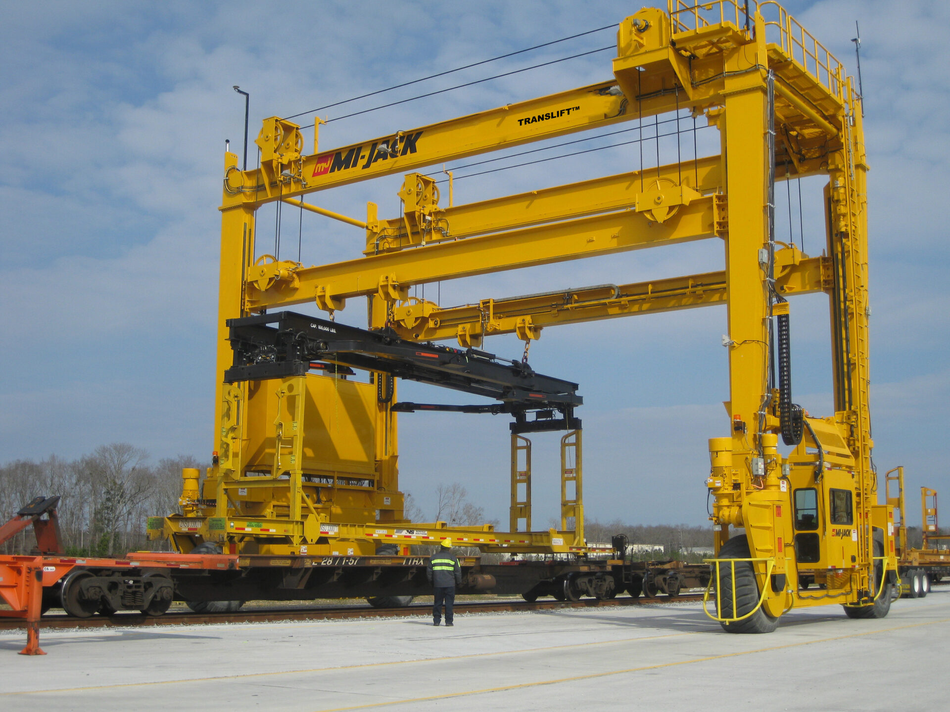 MJ1200R Translift™ RTG Crane - Mi-Jack