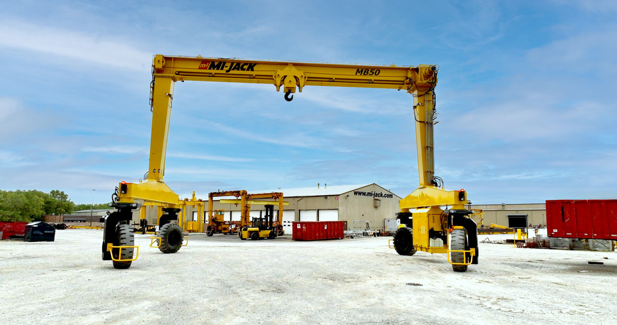 The Monobeam | Single Beam Gantry Crane - Mi-Jack