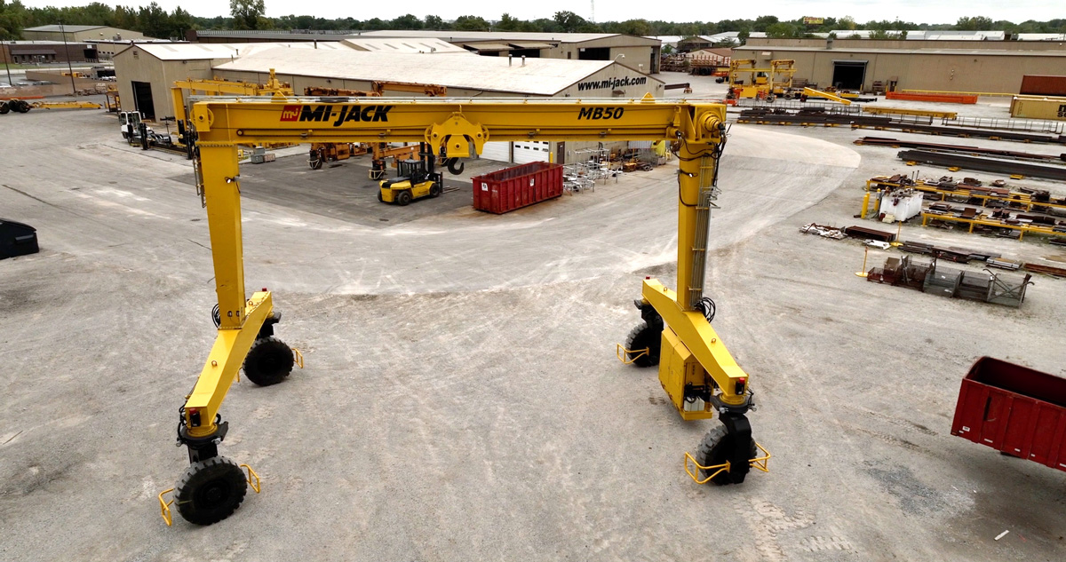 The Monobeam | Single Beam Gantry Crane - Mi-Jack