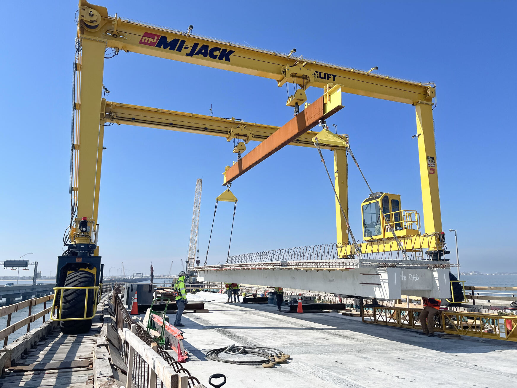GPS Steering and Travelift Bridge the Infrastructure Gap | Mi-Jack