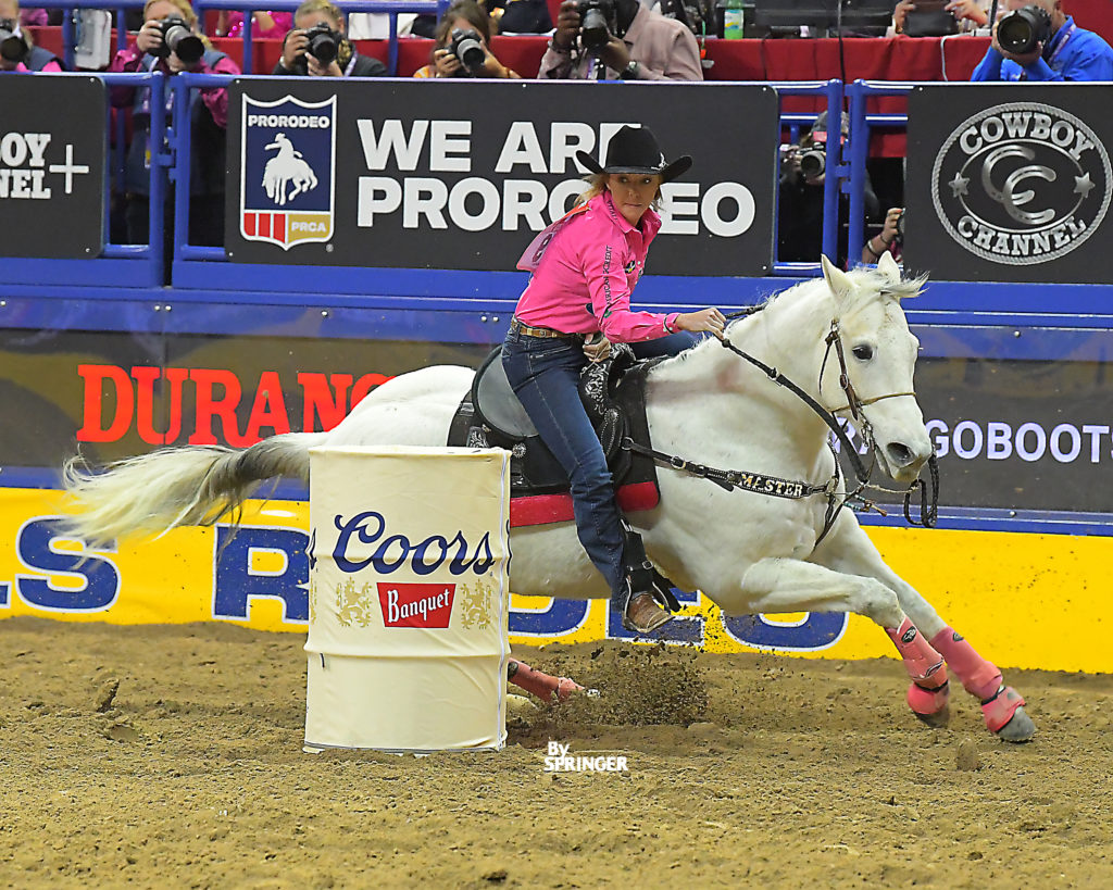 Emily Miller-Beisel and Namgis D33 Top Wrangler National Finals Rodeo ...