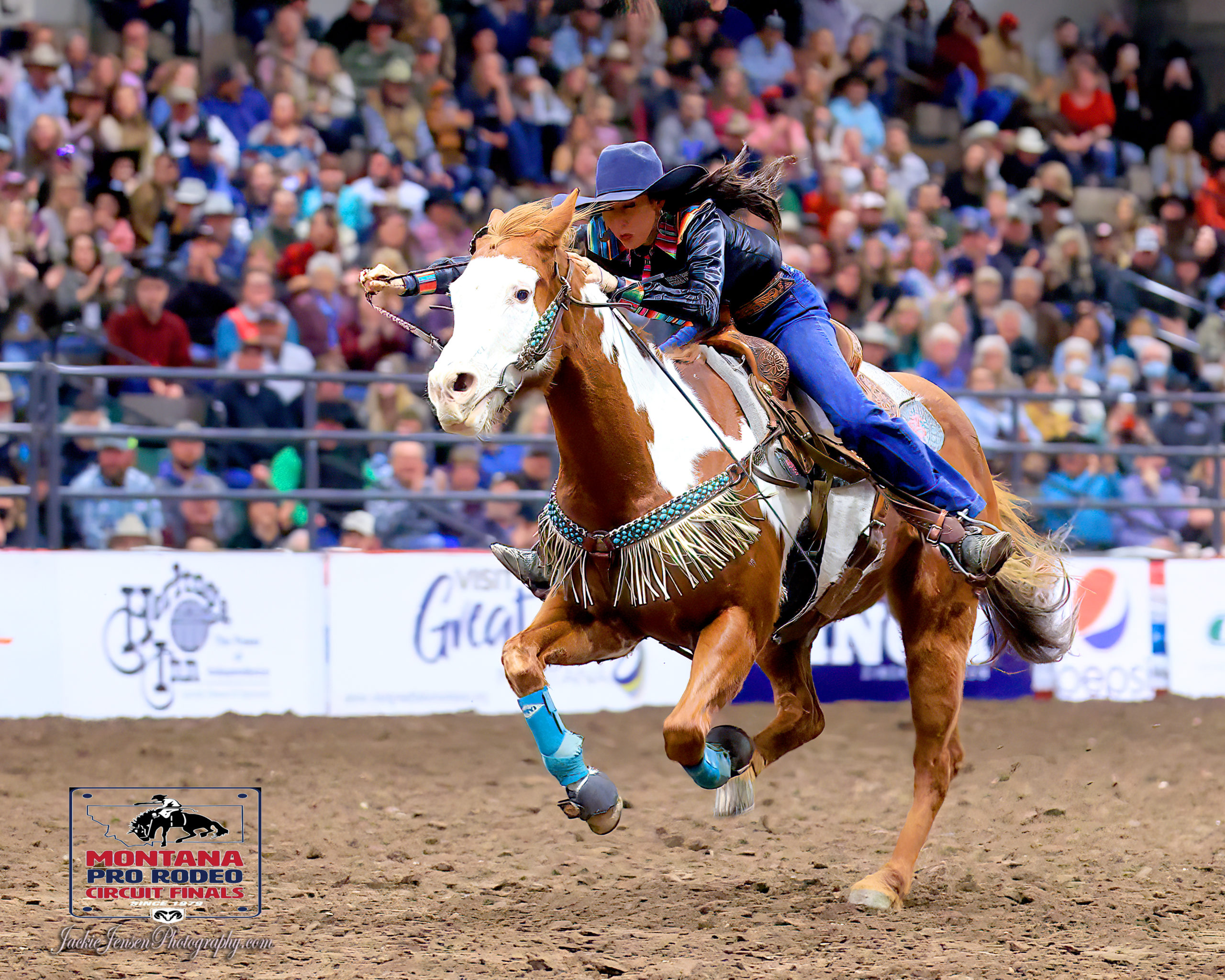 Brittney Barnett Dominates Montana Circuit Finals Barrel Racing ...