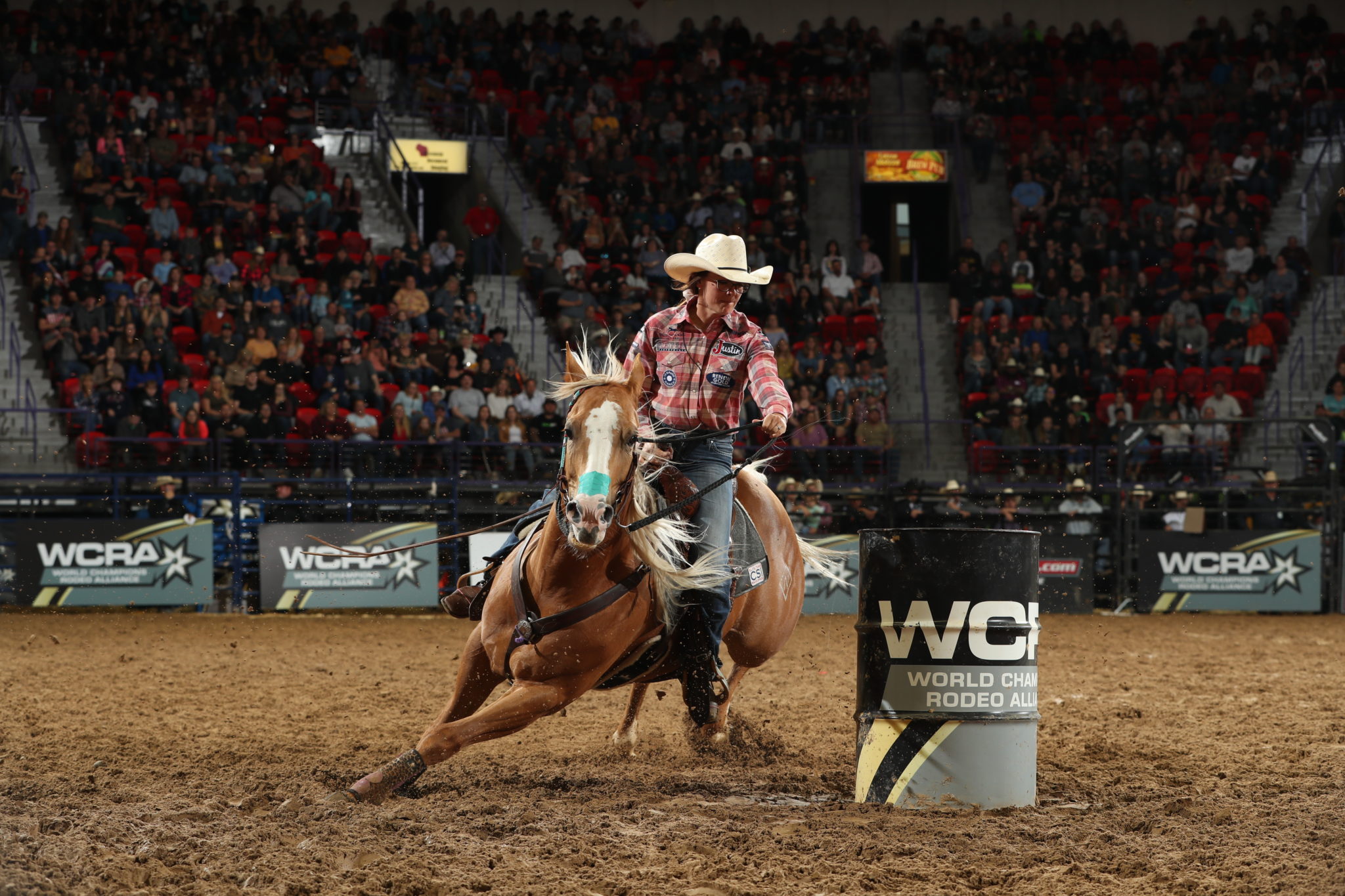 What is the WCRA and how can barrel racers play?