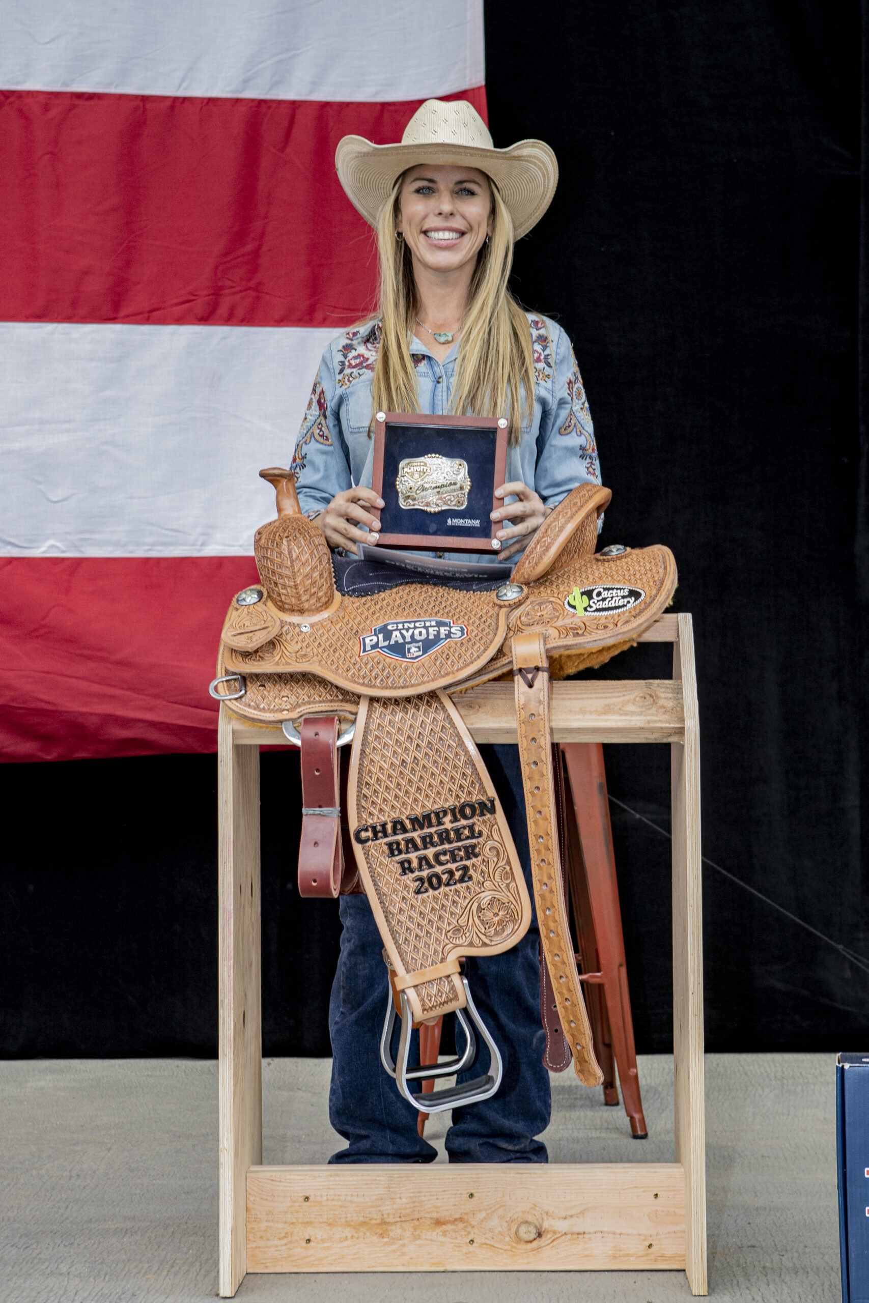 Margo Crowther Clinches First NFR Barrel Racing Qualification