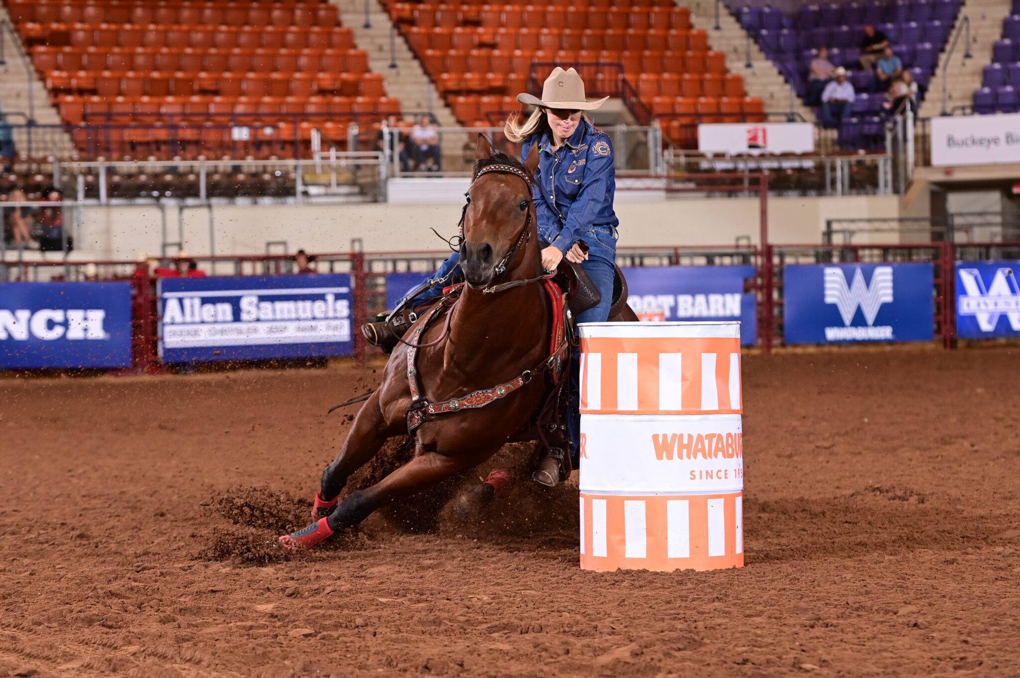 Sissy Winn, Ilyssa Riley Dominate Texas Circuit Barrel Racing
