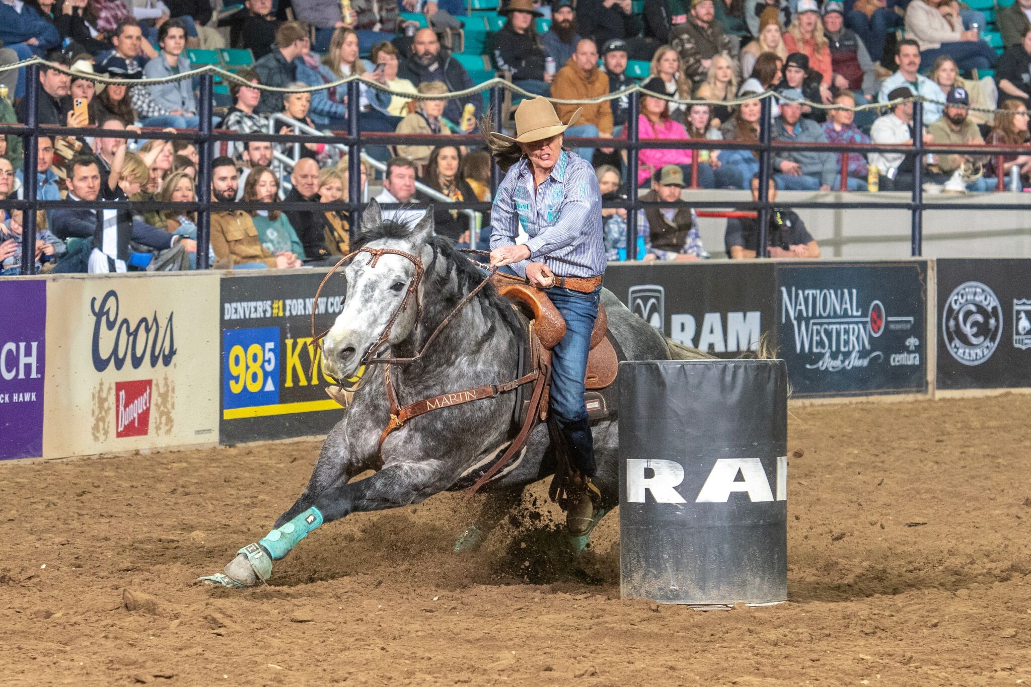 NWSSR in Denver Barrel Racing Results 2023