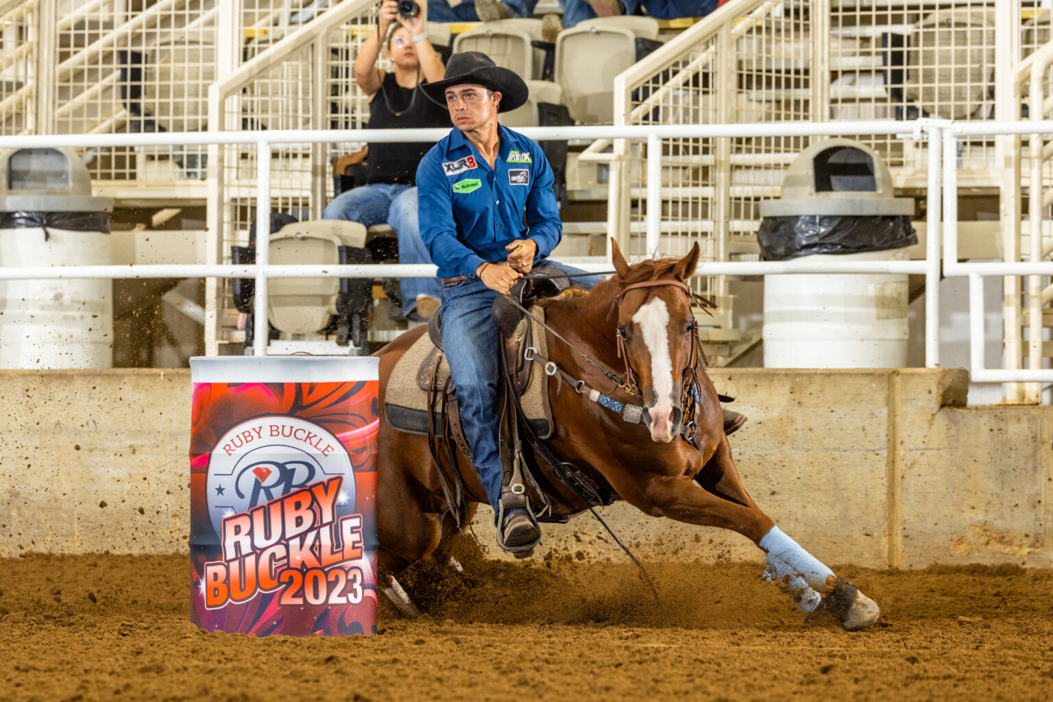 Mias Famous N Heaven & Dustin Angelle Win Ruby Buckle Round