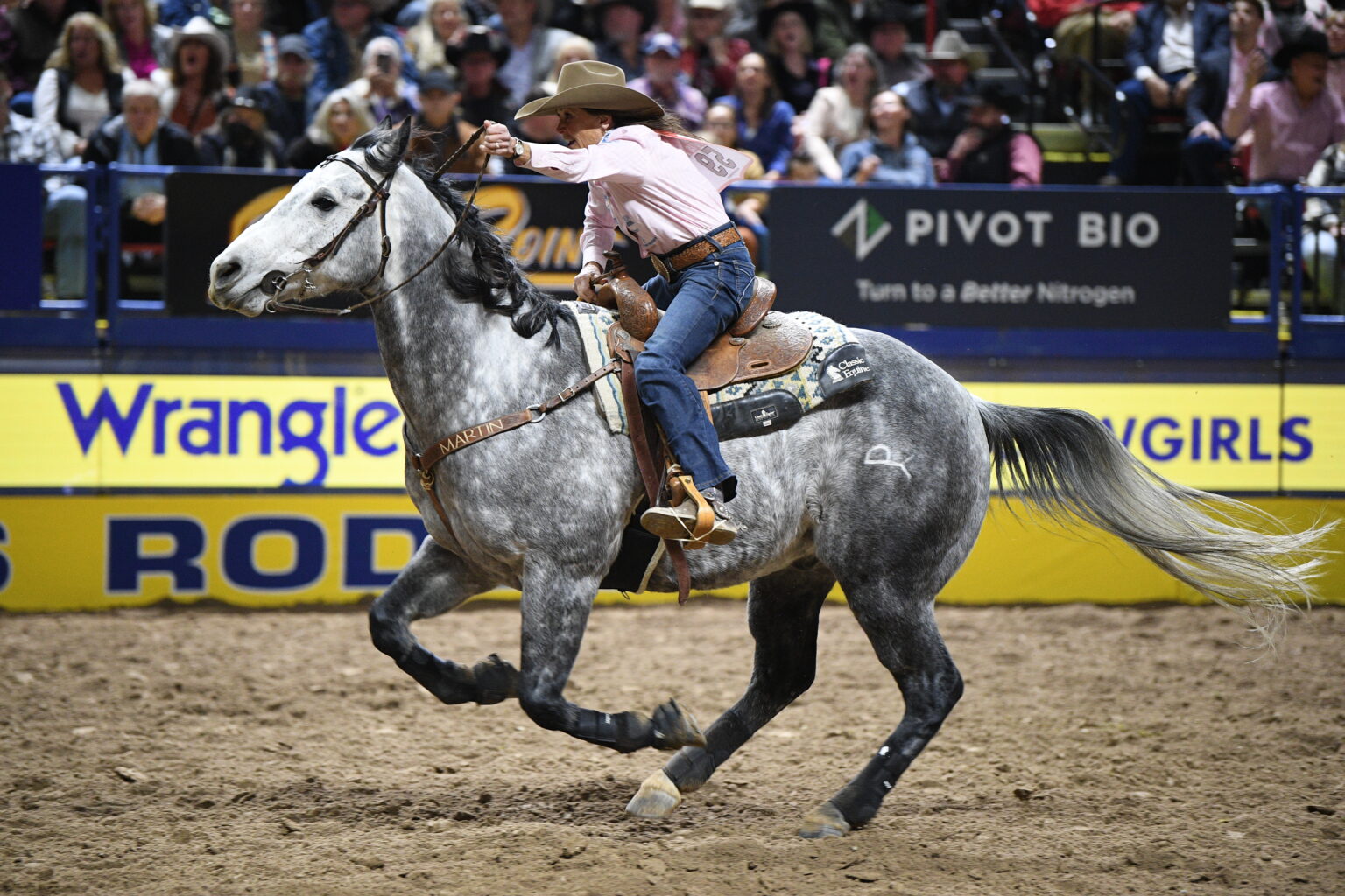 Lisa Lockhart Wins 2023 NFR Barrel Racing Average