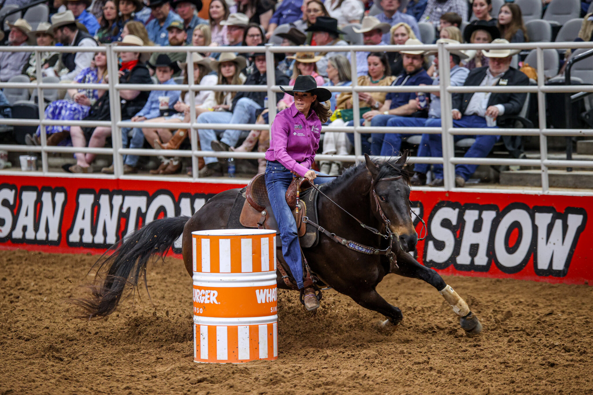 San Antonio Stock Show & Rodeo Barrel Racing Results 2024