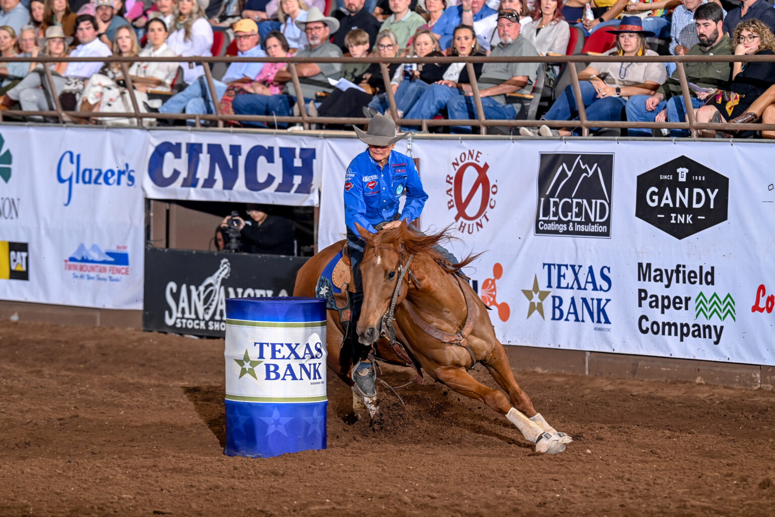 San Angelo Stock Show & Rodeo Barrel Racing Results