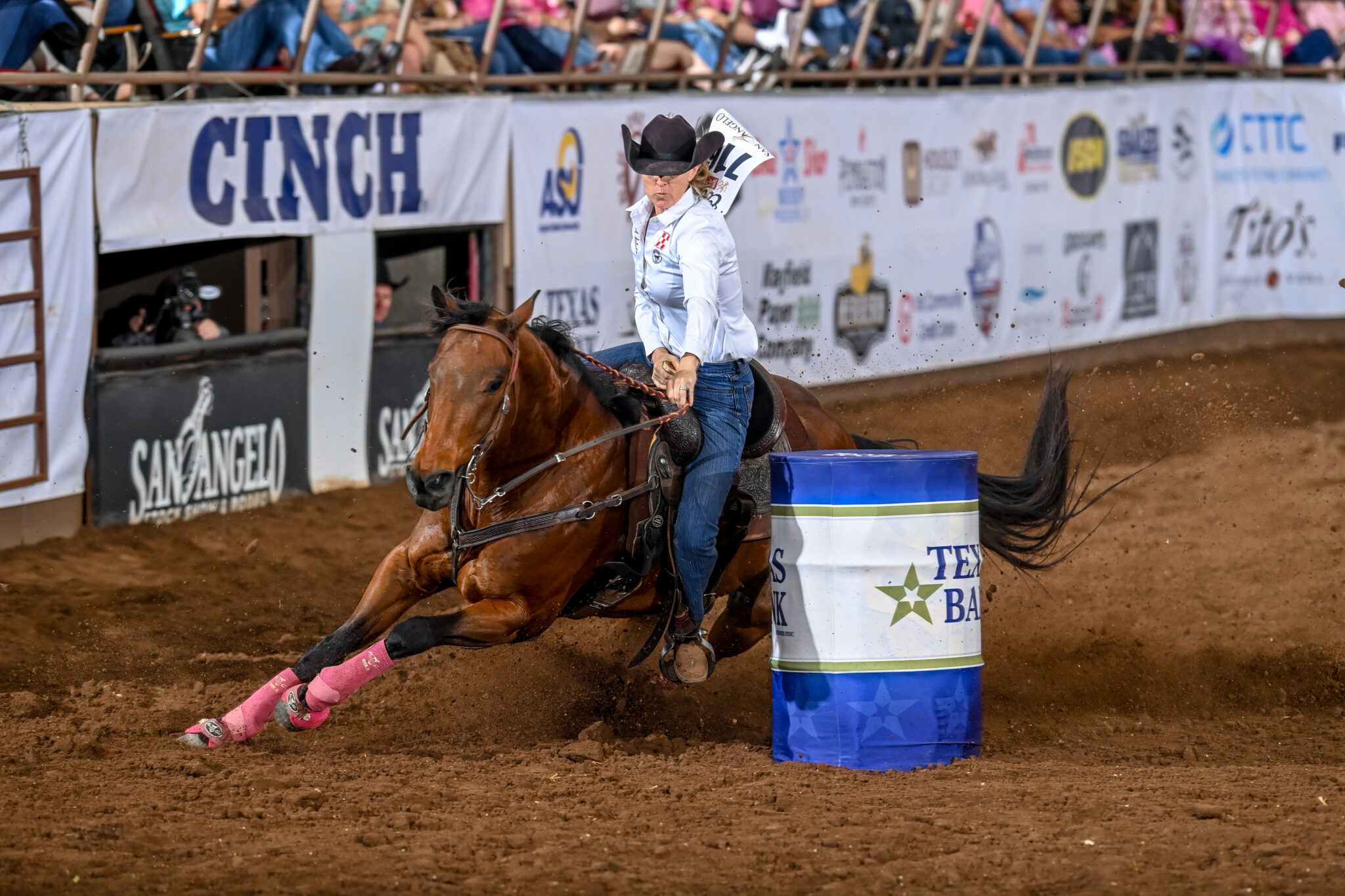 San Angelo Stock Show & Rodeo Barrel Racing Results