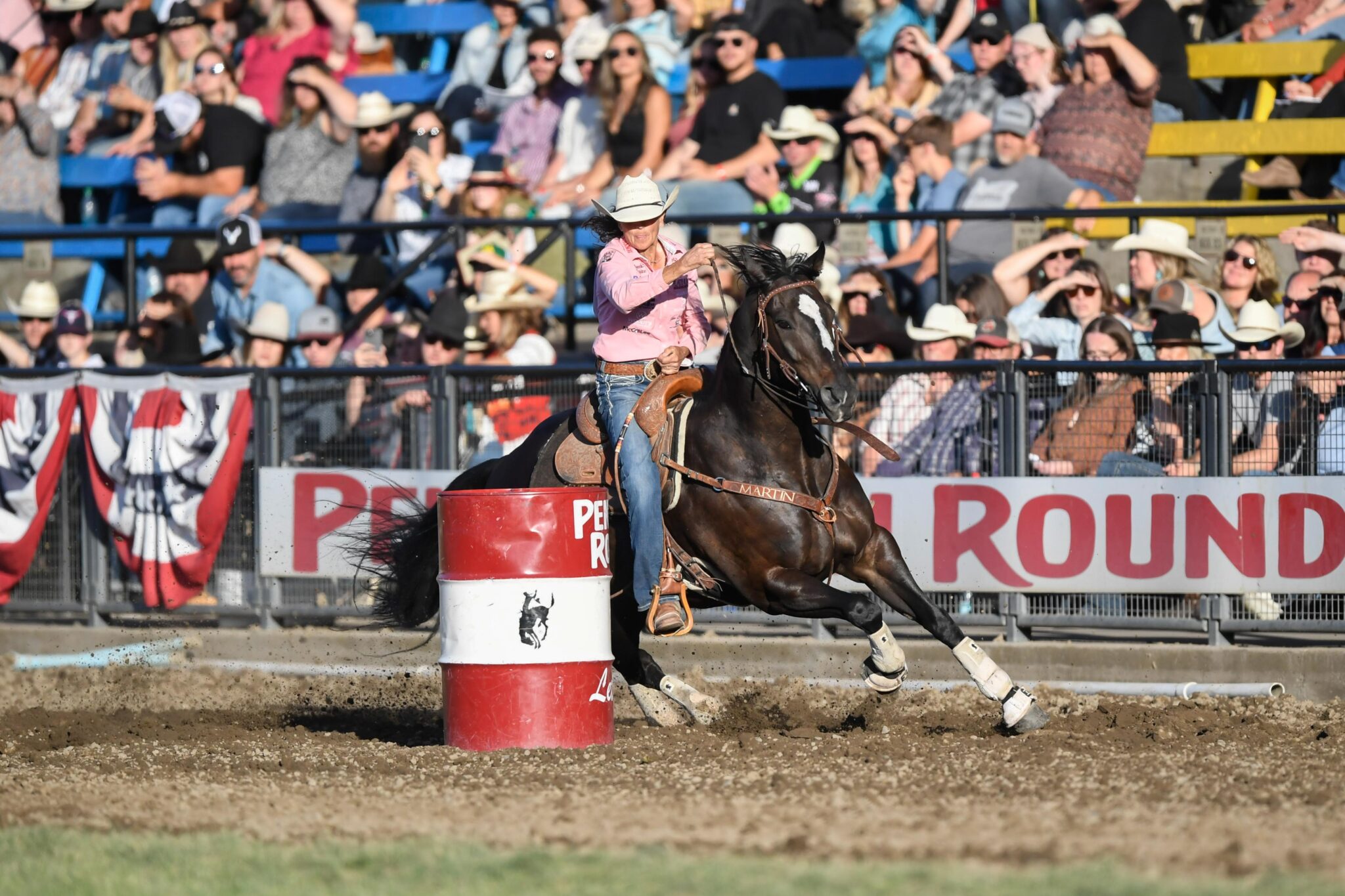 Lisa Lockhart Wins Pendleton Round-Up 2024 Barrel Racing