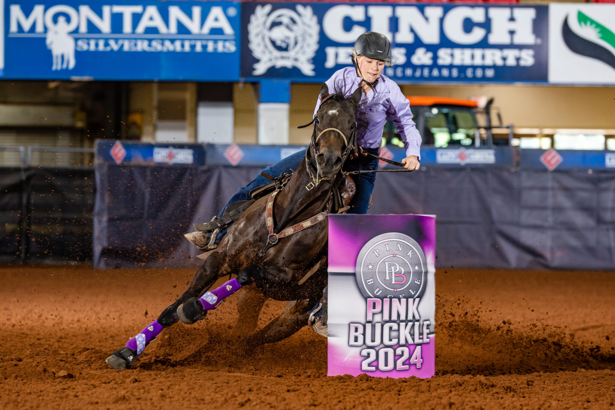 Pink Buckle Barrel Race, Young Guns League Results 2024