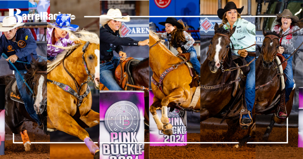 Pink Buckle Barrel Race, Young Guns League Results 2024