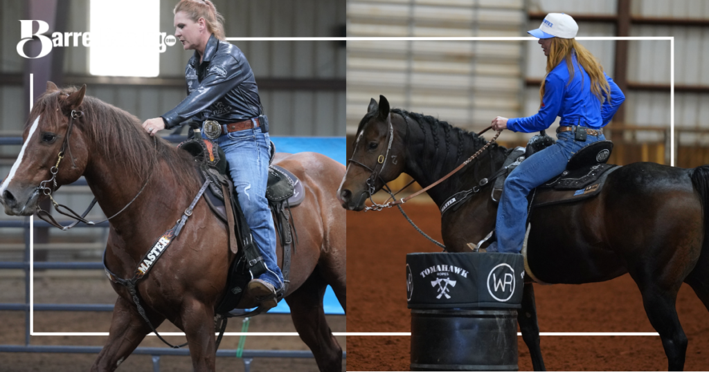 Learn from NFR Barrel Racers Emily Beisel and Leslie Smalygo