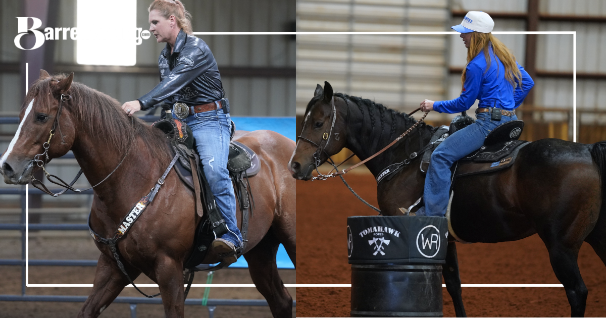 Learn from NFR Barrel Racers Emily Beisel and Leslie Smalygo