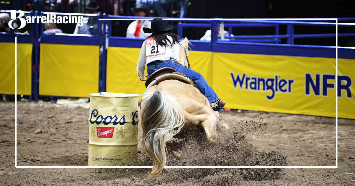 Hailey Kinsel Wins Second Barrel Racing NFR Round of 2024