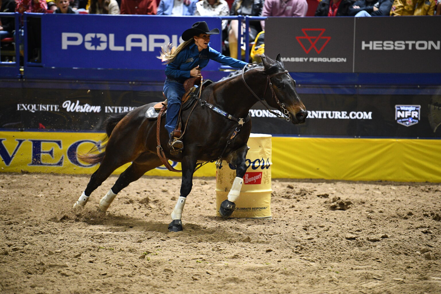 Perfect Plan: Kassie Mowry and Force The Goodbye Win Round 4 NFR Barrel ...
