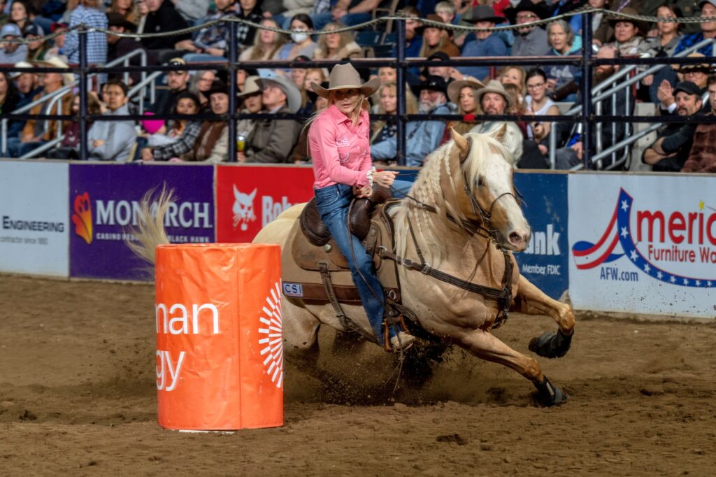 National Western Stock Show & Rodeo Barrel Racing Results 2025 ...