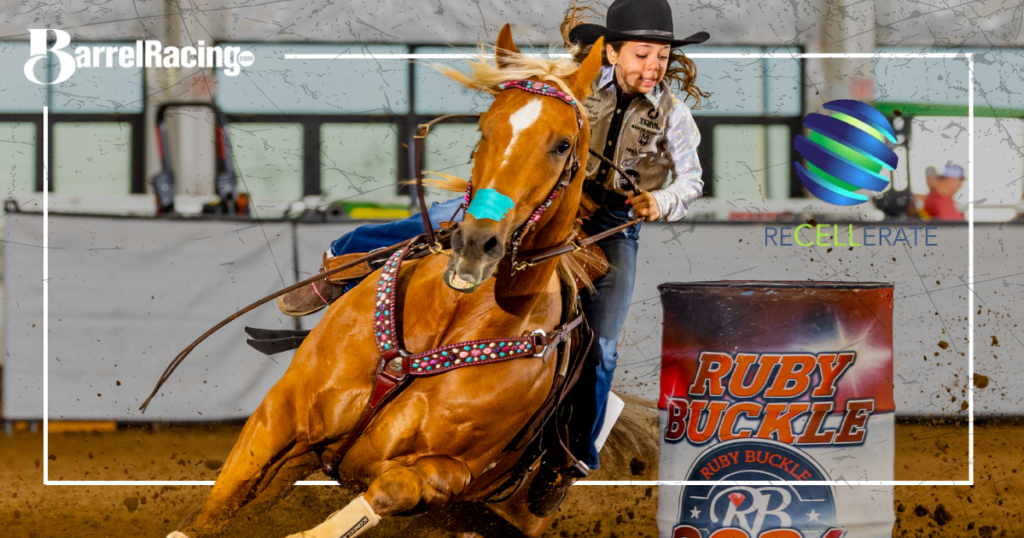 ReCellerate Launches EquiFlow EIPH Study for Barrel Horses