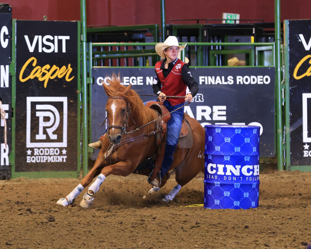 CNFR 2026 Barrel Racing Results, Draws