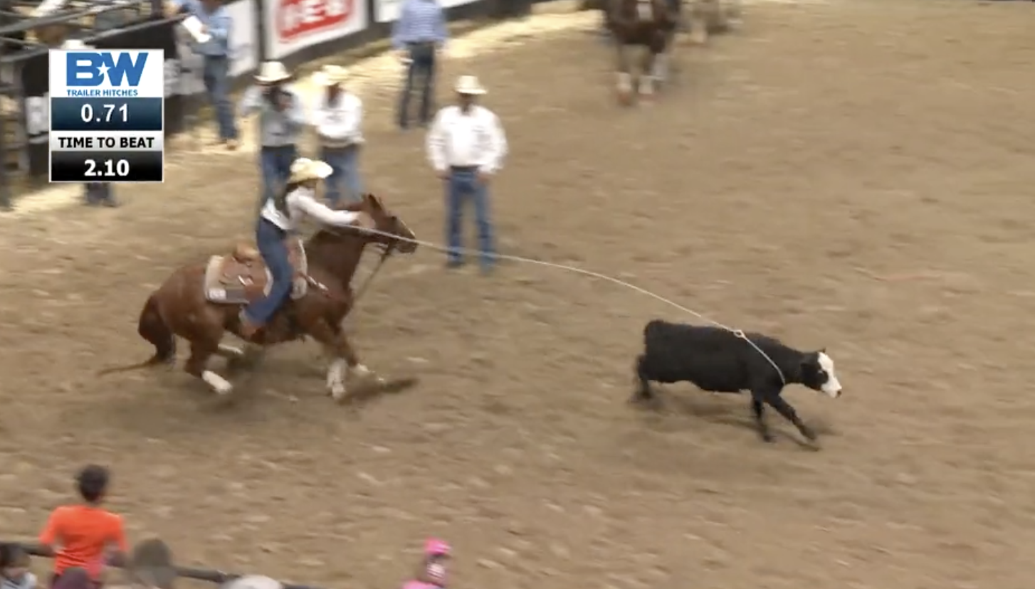 Outhier Wins Corpus Christi - The Breakaway Roping Journal