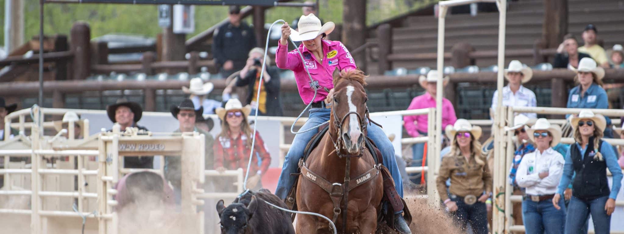 Outhier Wins First ProRodeo Title at Deadwood