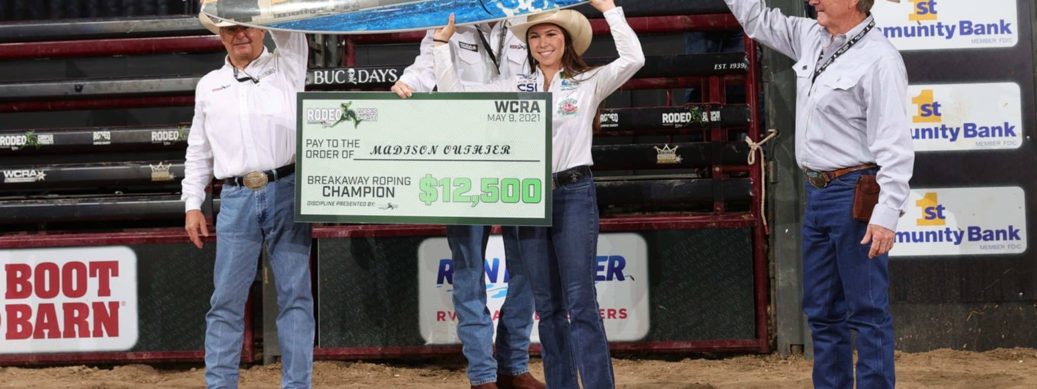 Outhier Rides Championship Wave at Rodeo Corpus Christi