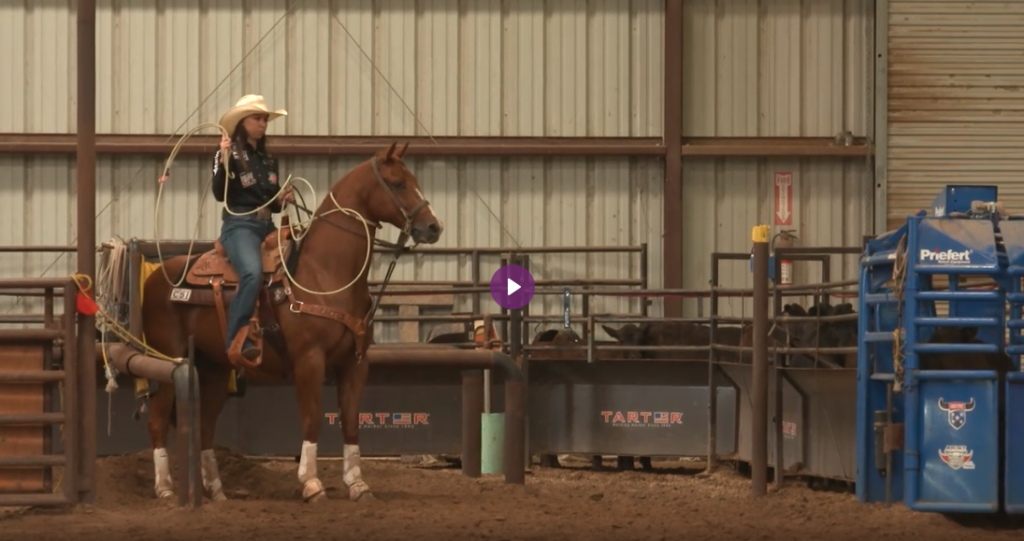 What Makes a Good Breakaway Roping Practice with Madison Outhier - The ...