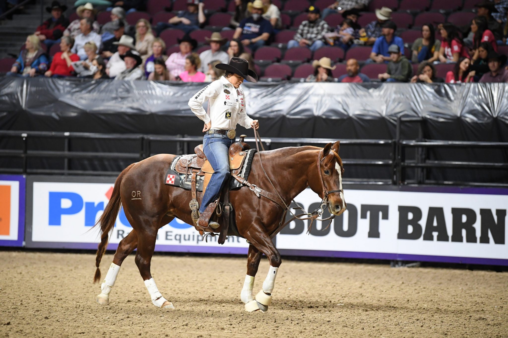 Shelby Boisjoli "Onna," Back, Has $3,140 Big Spring Breakaway Win